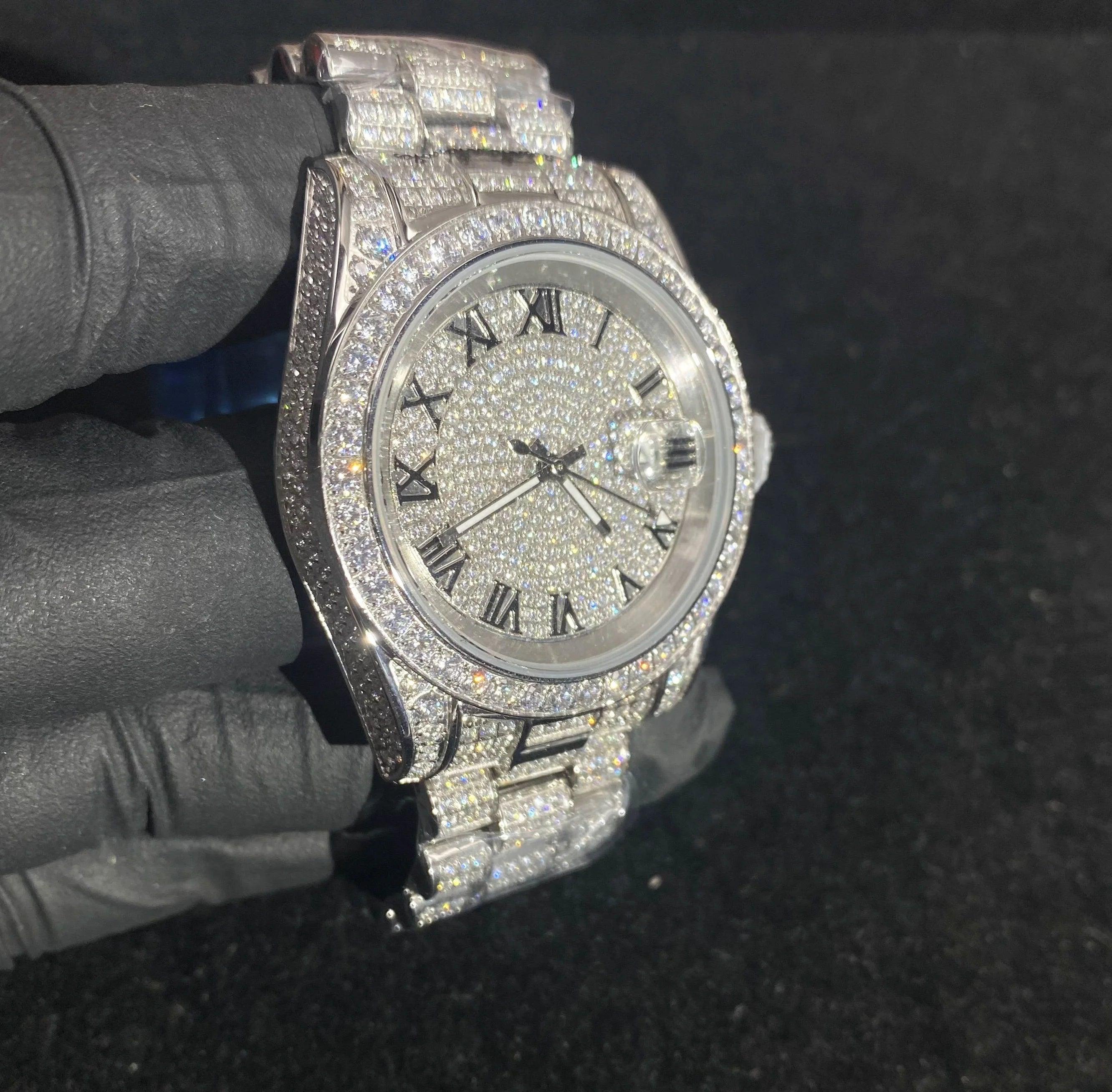 Luxury Bling Hip Hop Diamond Quartz Watch - Super Amazing Store
